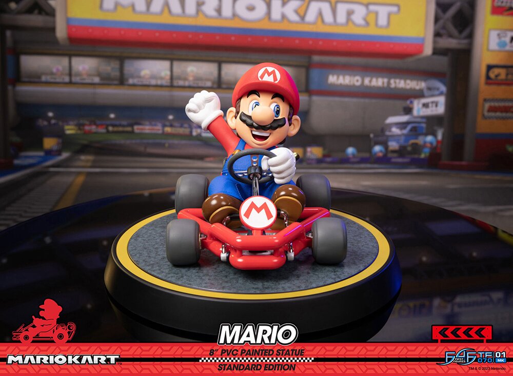 Mario Kart Mario: Standard Edition Statue: First 4 Figures - Tokyo ...