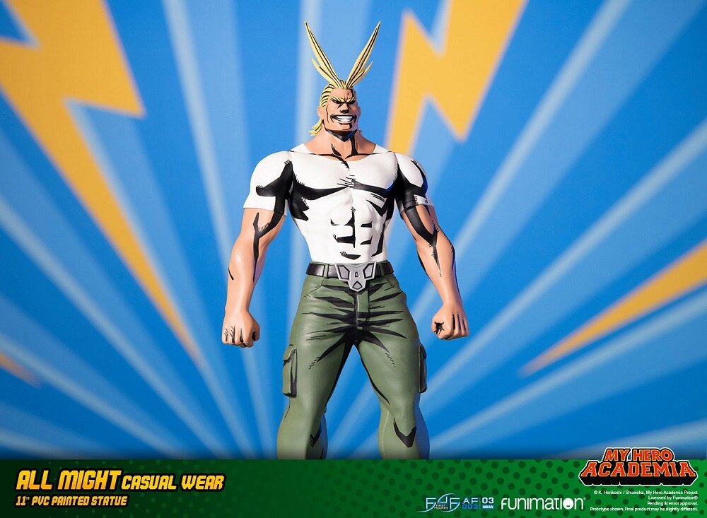 My Hero Academia All Might: Casual Wear Action Statue: First 4 Figures ...