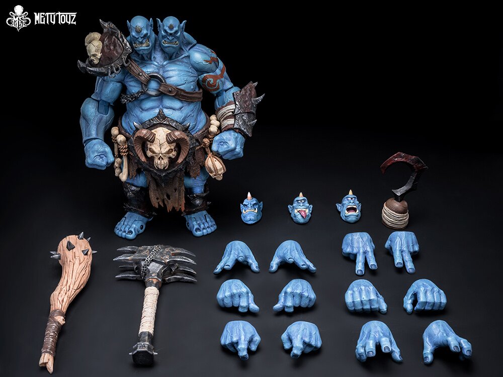 The World of Adventurers Crusher Ogre (Blue) Non-Scale Action Figure ...