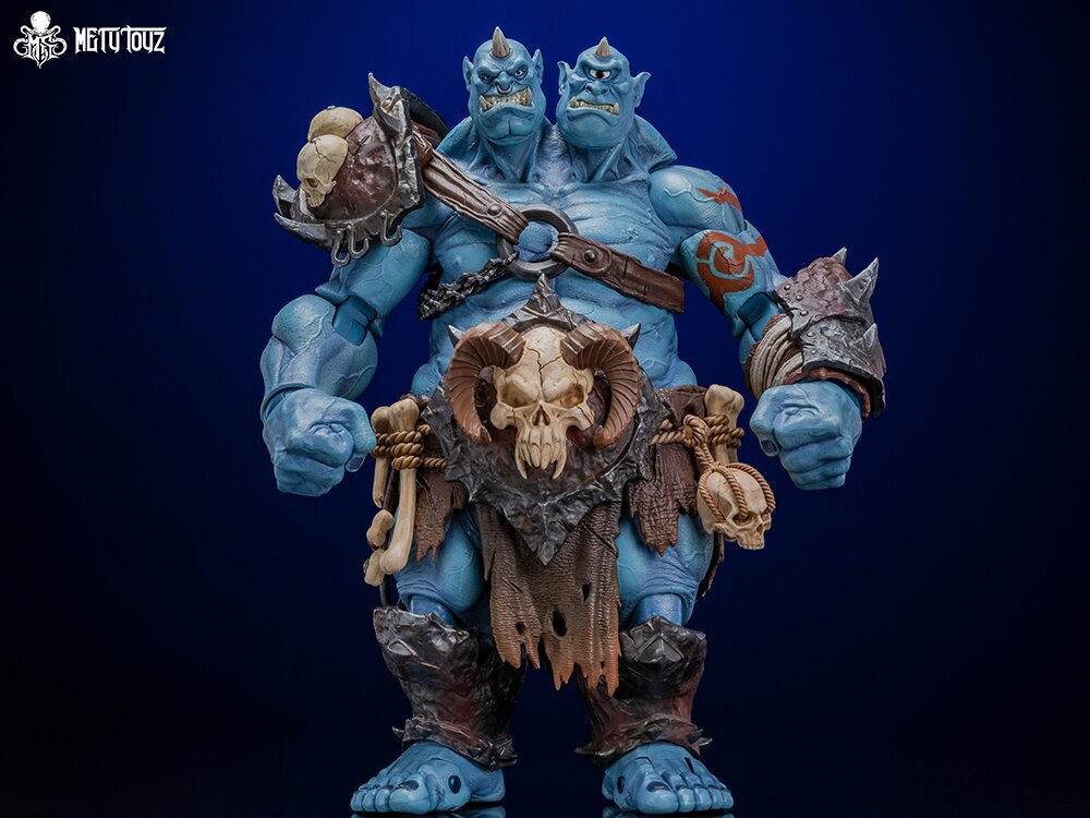 The World of Adventurers Crusher Ogre (Blue) Non-Scale Action Figure ...