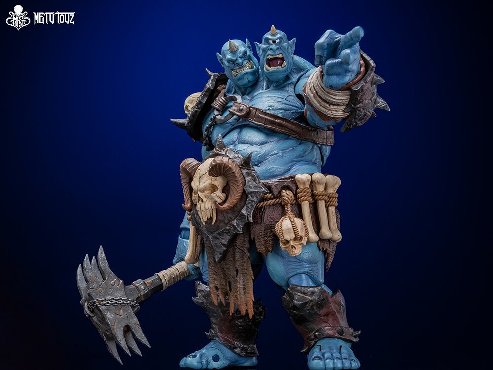 The World of Adventurers Crusher Ogre (Blue) Non-Scale Action Figure ...