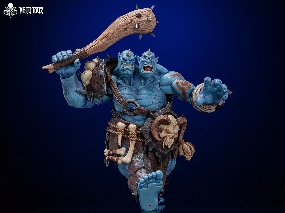 The World of Adventurers Crusher Ogre (Blue) Non-Scale Action Figure ...
