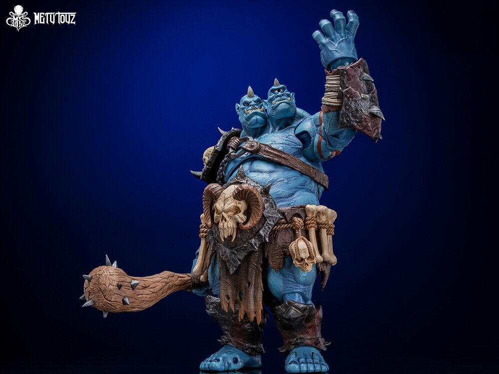 The World of Adventurers Crusher Ogre (Blue) Non-Scale Action Figure ...