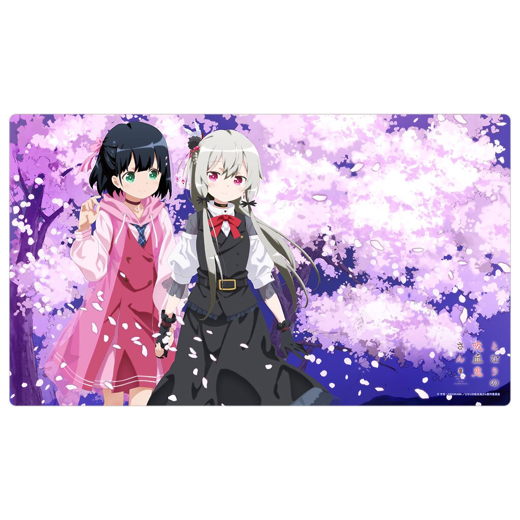 Ms. Vampire Who Lives in My Neighborhood Rubber Mat Sophie & Akari: Curtain Damashii 48% OFF ...