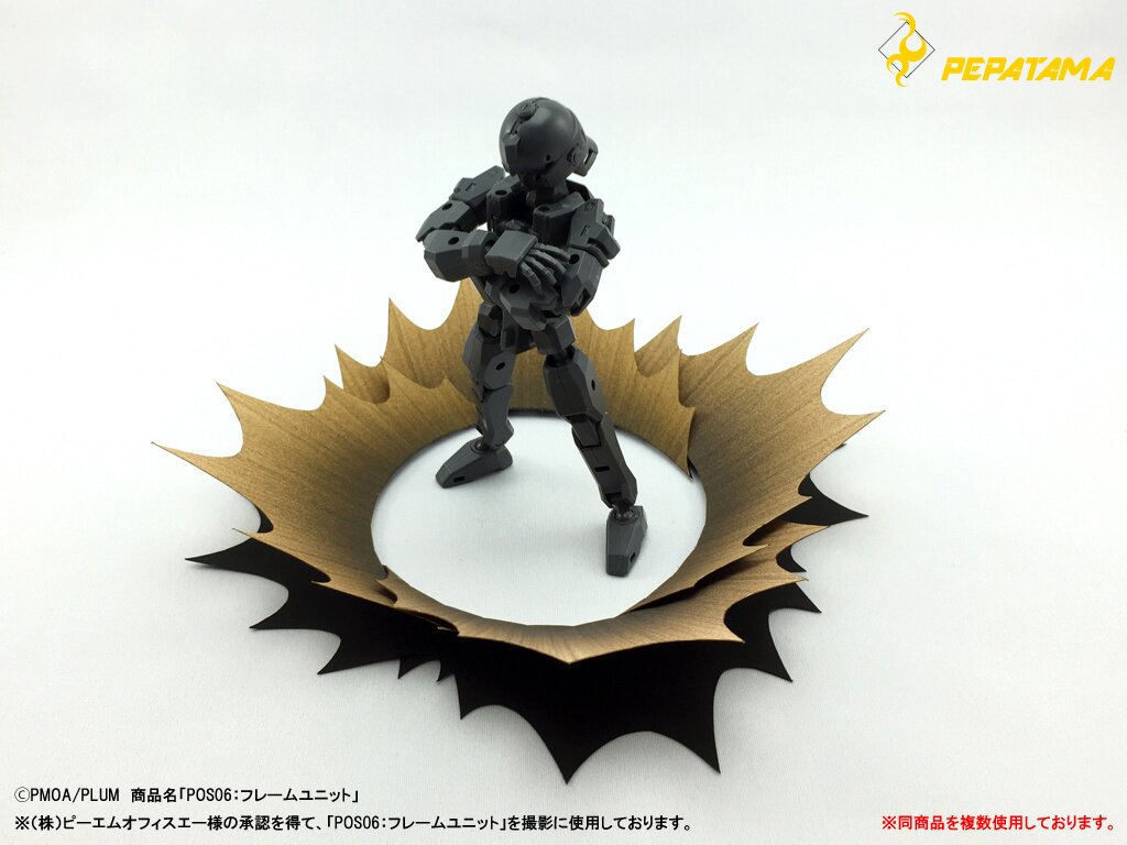 Pepatama Papercraft Shockwave Effect Set A: Comic & Sandstorm Ver ...