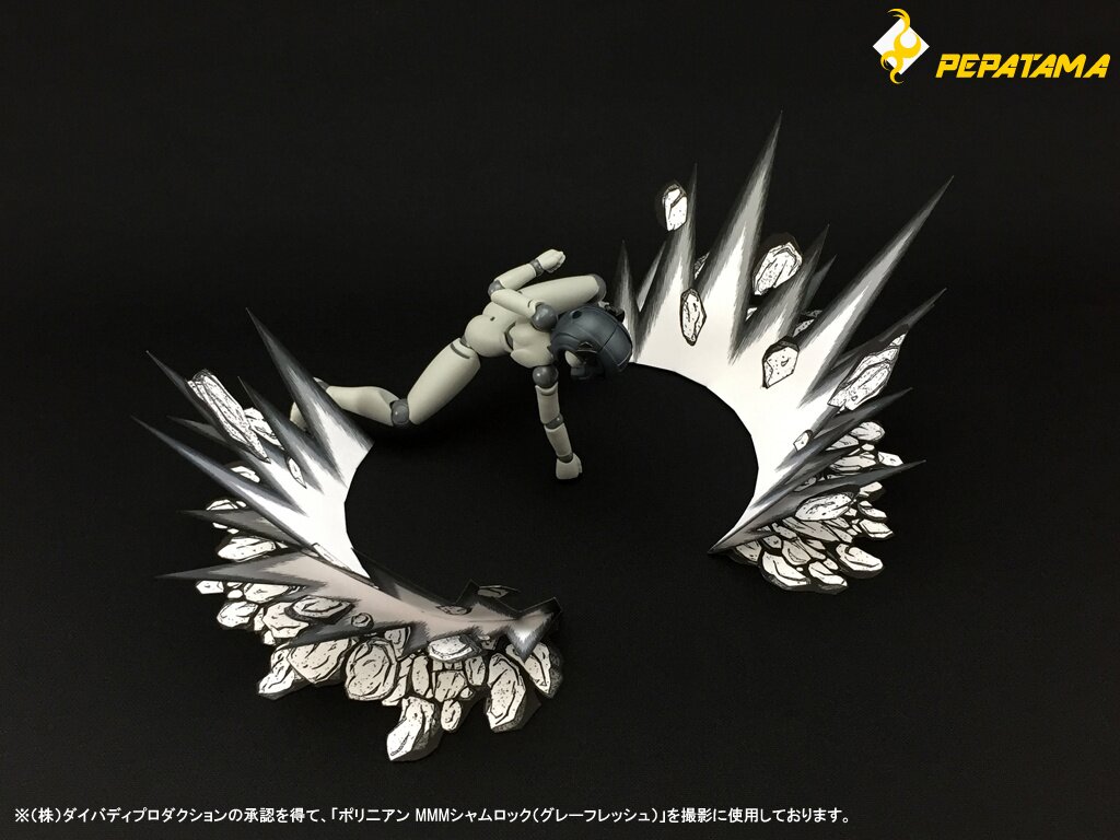Pepatama Papercraft Explosion Effect Set A - Tokyo Otaku Mode (TOM)