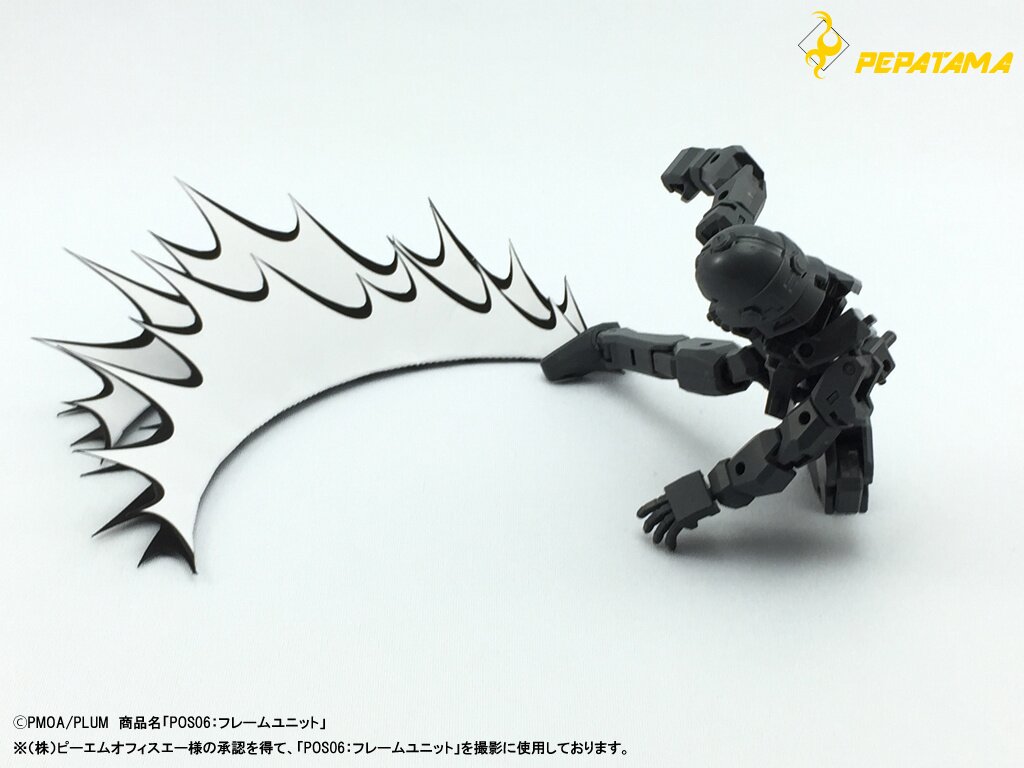 Pepatama Papercraft Shockwave Effect Set A: Comic & Sandstorm Ver ...