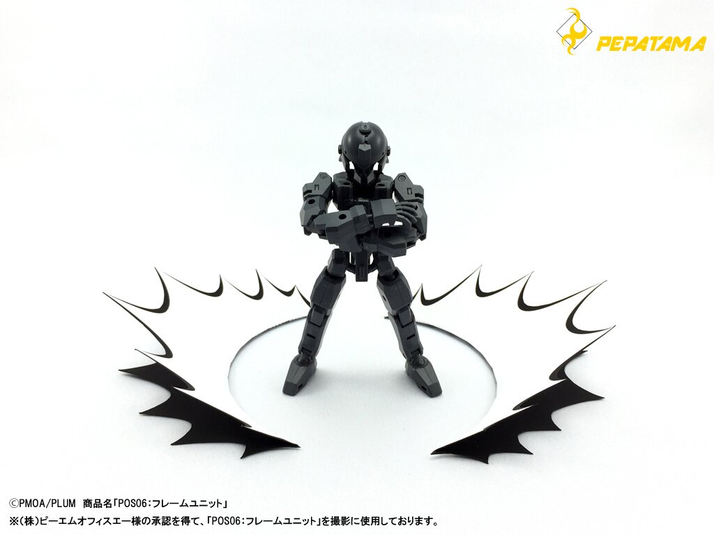 Pepatama Papercraft Shockwave Effect Set A: Comic & Sandstorm Ver ...
