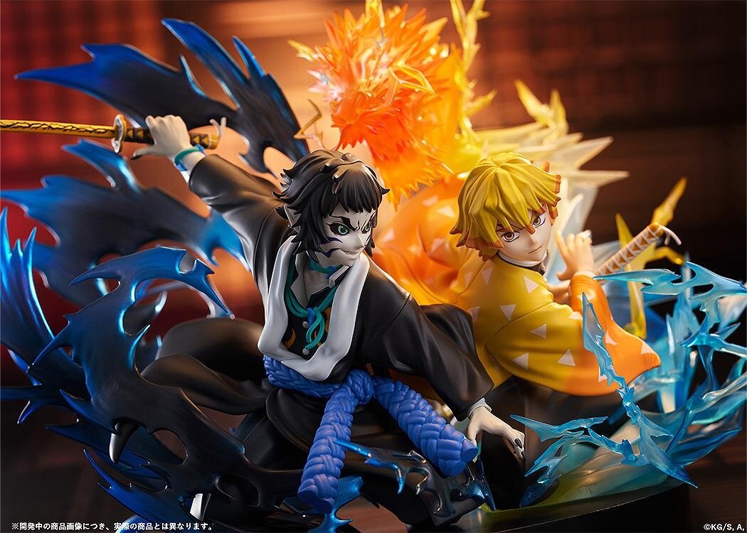 Demon Slayer: Kimetsu no Yaiba Zenitsu Agatsuma & Kaigaku Non-Scale ...