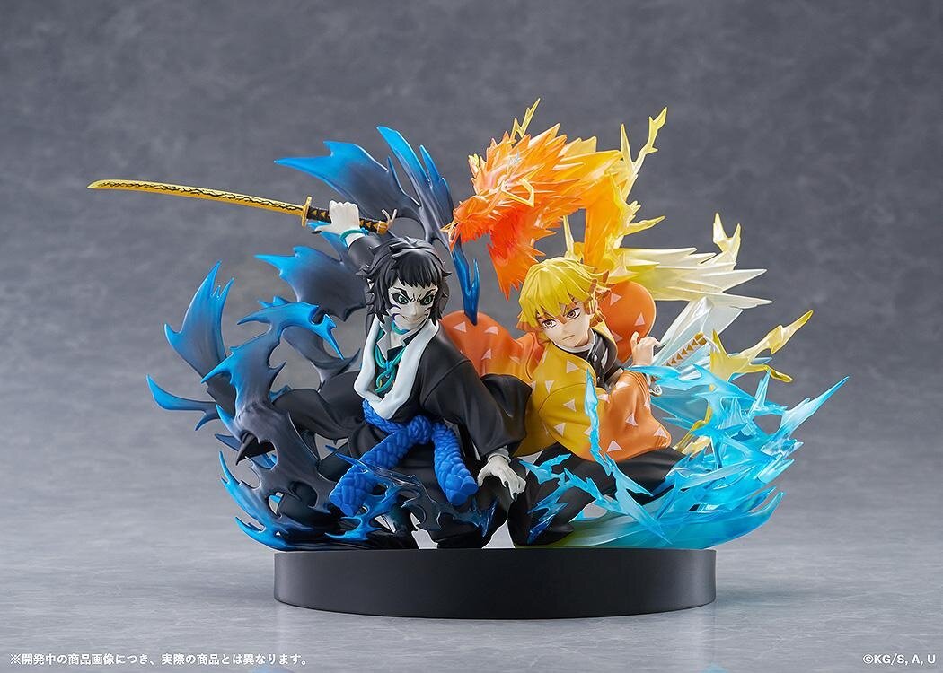 Demon Slayer: Kimetsu no Yaiba Zenitsu Agatsuma & Kaigaku Non-Scale ...