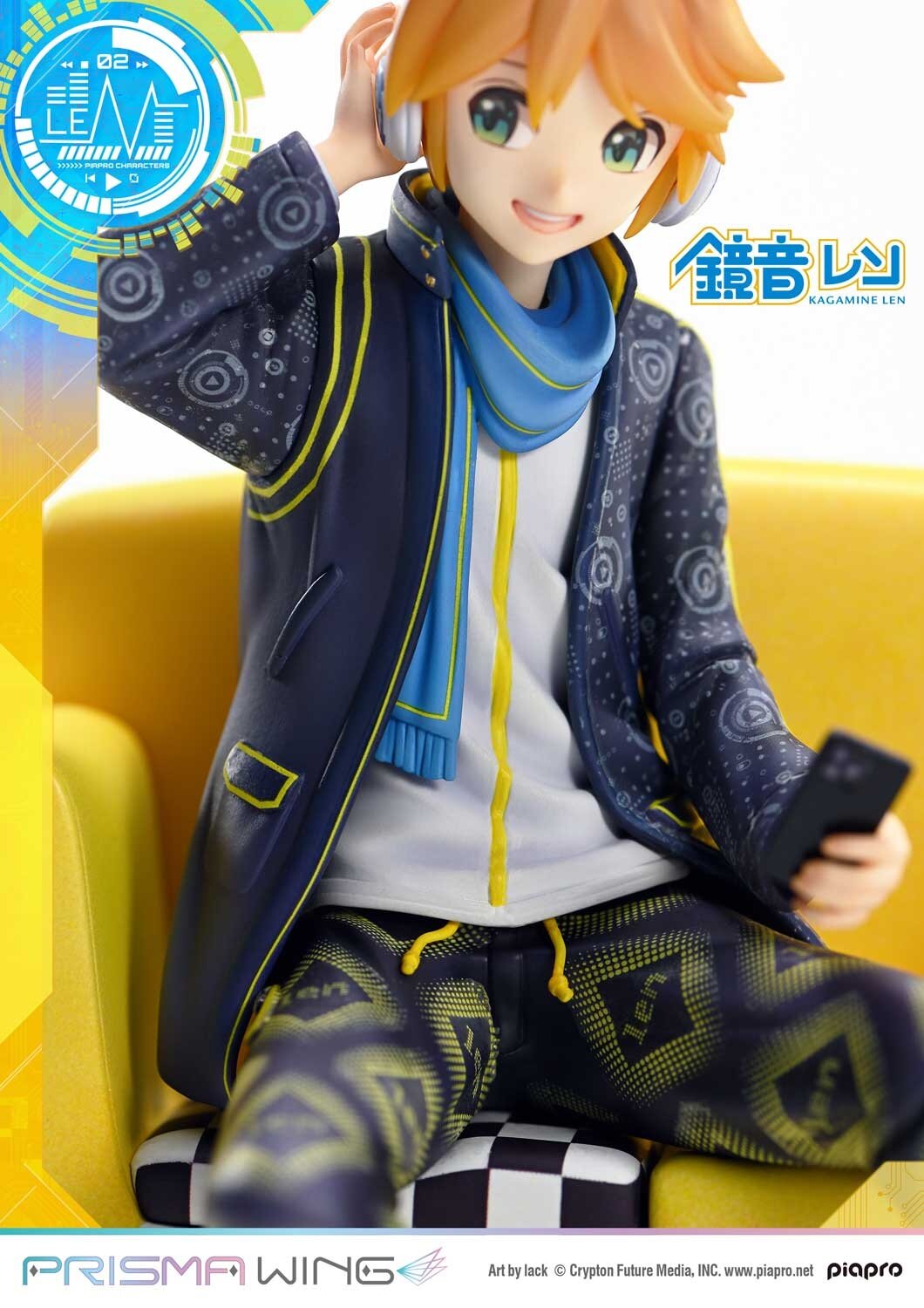 Prisma Wing Piapro Characters Kagamine Len Art by lack Bonus Edition 1/ ...
