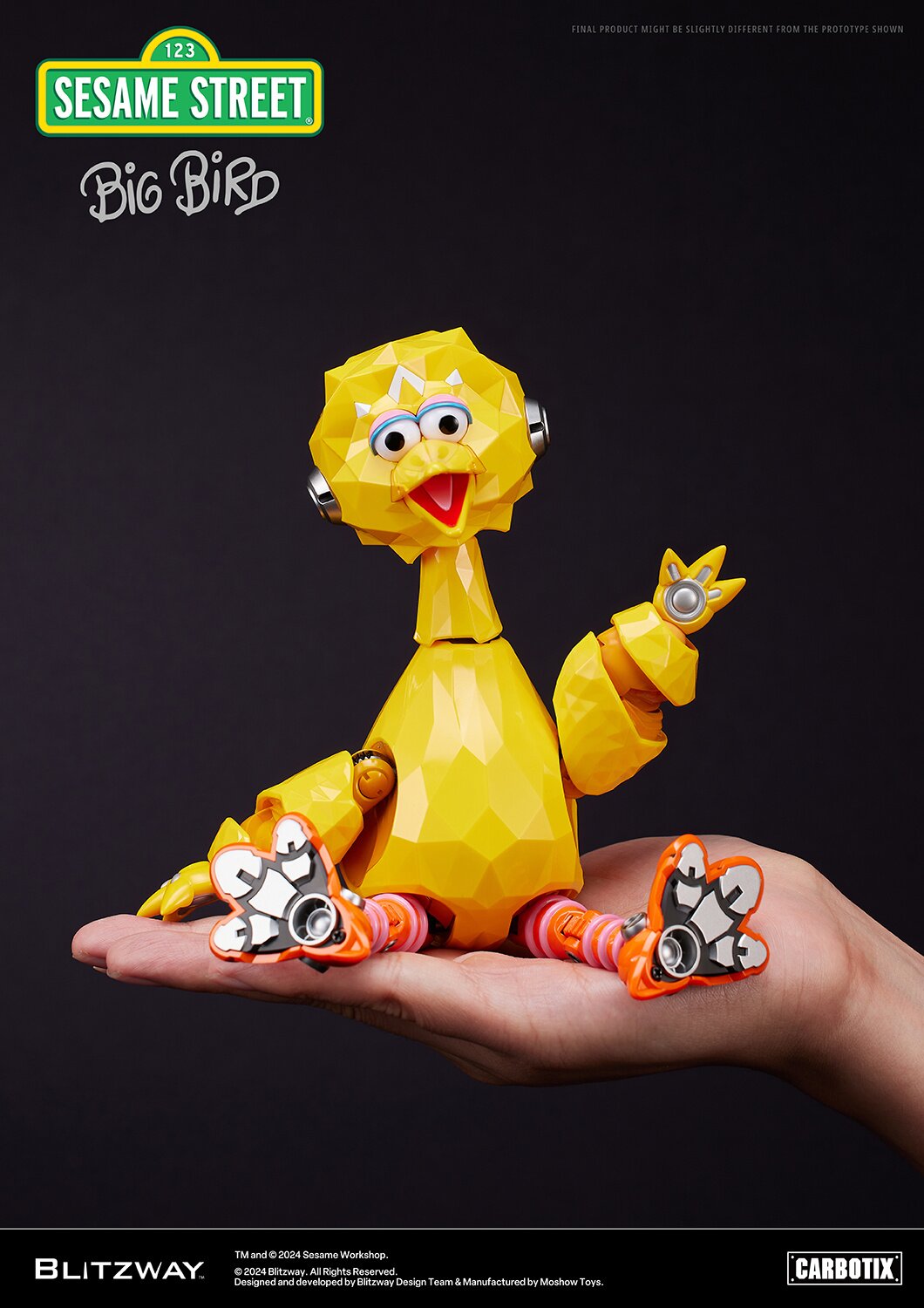 Carbotix Sesame Street Big Bird: Blitzway - Tokyo Otaku Mode (TOM)