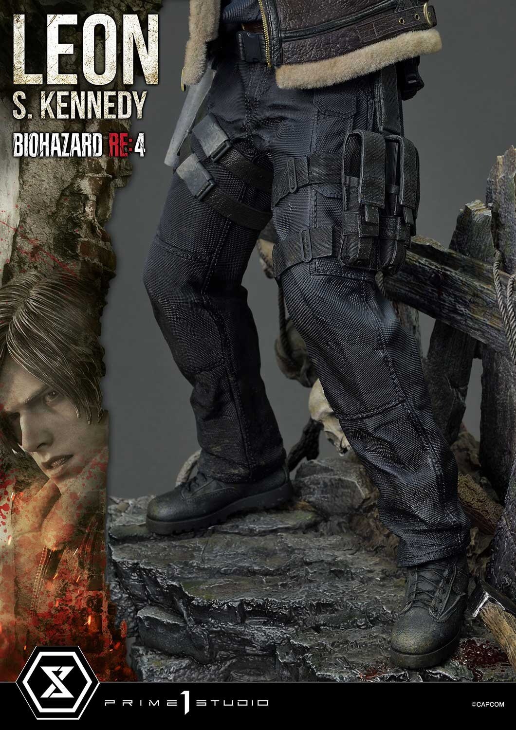 Ultimate Premium Masterline Resident Evil 4 Leon S. Kennedy 1/4 Scale ...