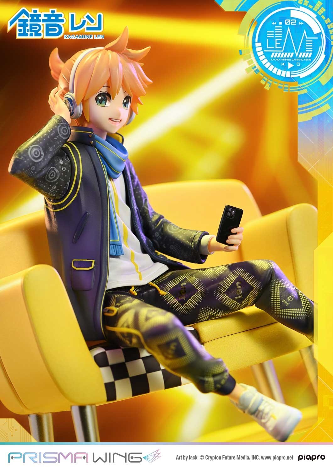 Prisma Wing Piapro Characters Kagamine Len Art by lack Bonus Edition 1/ ...