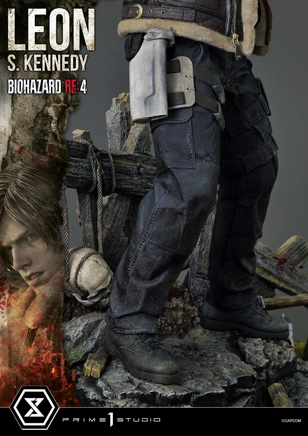 Ultimate Premium Masterline Resident Evil 4 Leon S. Kennedy 1/4 Scale ...