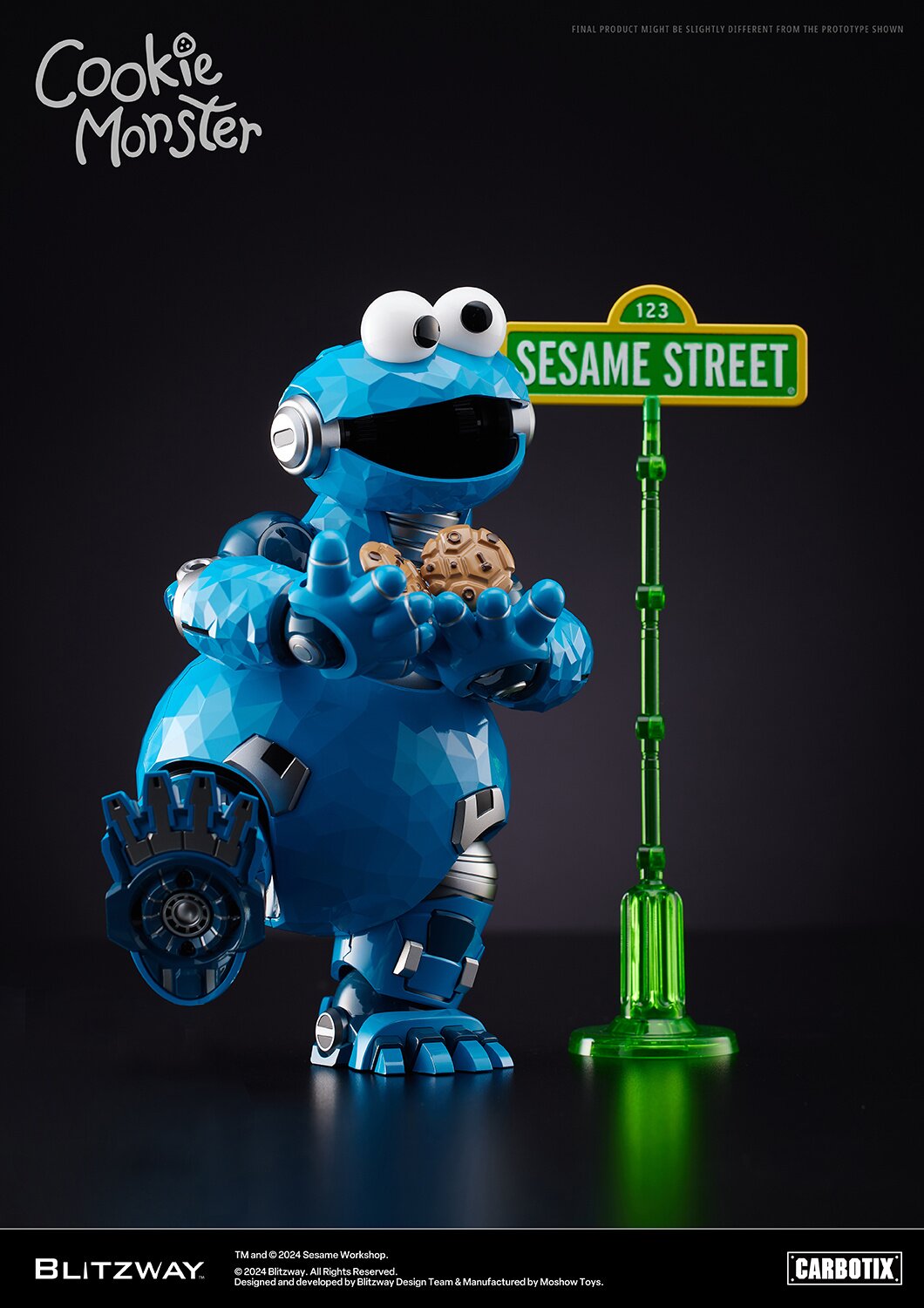 Carbotix Sesame Street Cookie Monster: Blitzway - Tokyo Otaku Mode (TOM)