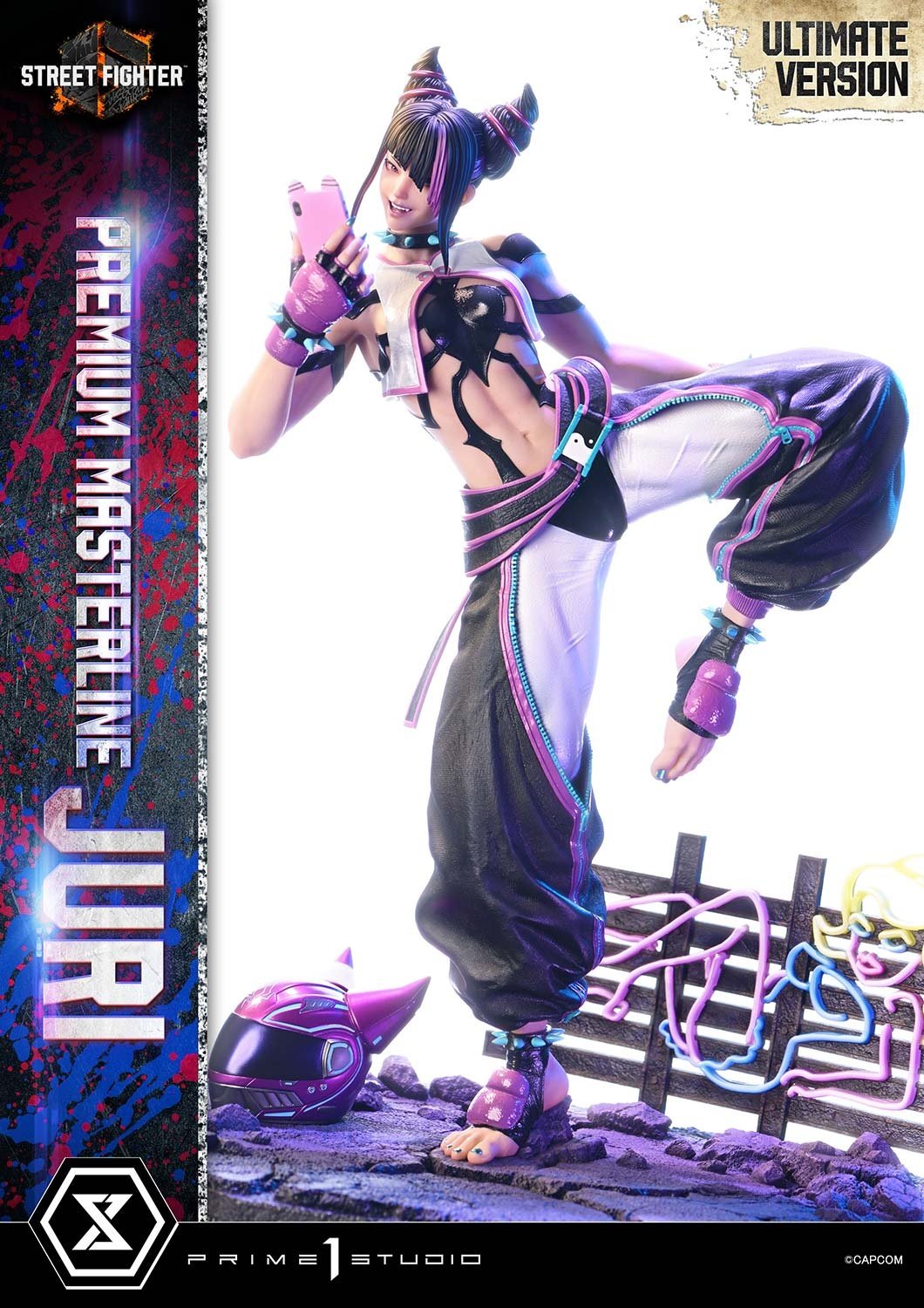 Premium Masterline Street Fighter 6 Juri 1/4 Scale Figure Ultimate ...
