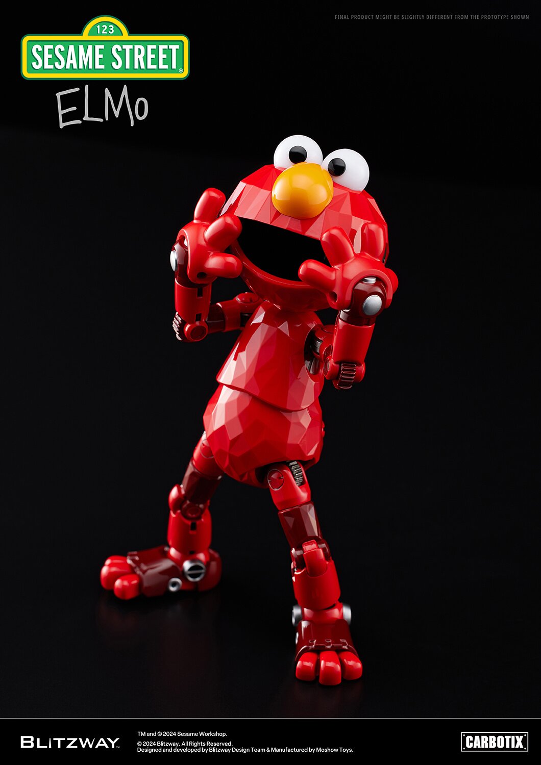 Carbotix Sesame Street Elmo: Blitzway 39% OFF - Tokyo Otaku Mode (TOM)