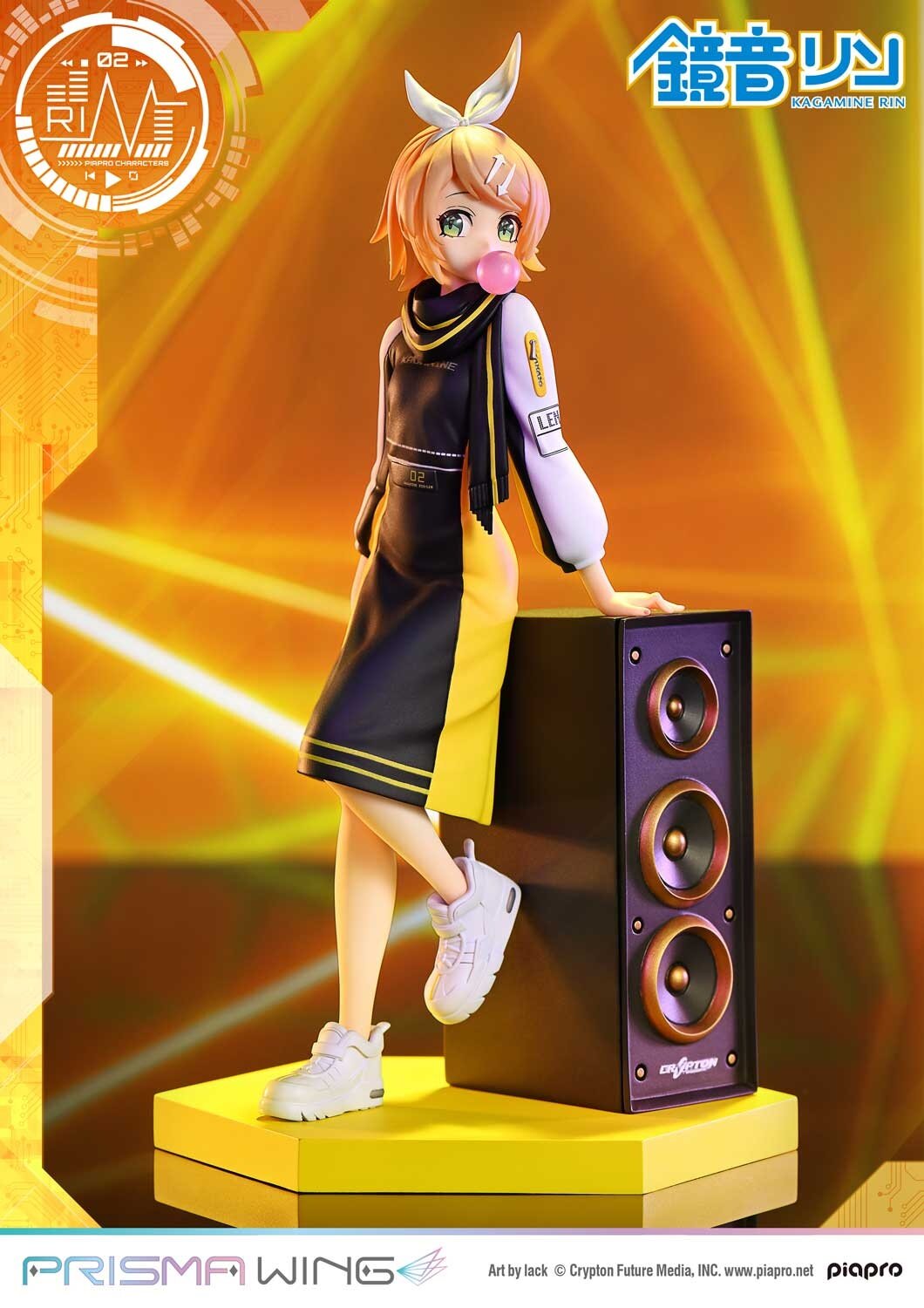 Prisma Wing Piapro Characters Kagamine Rin Art by lack Bonus Edition 1/ ...