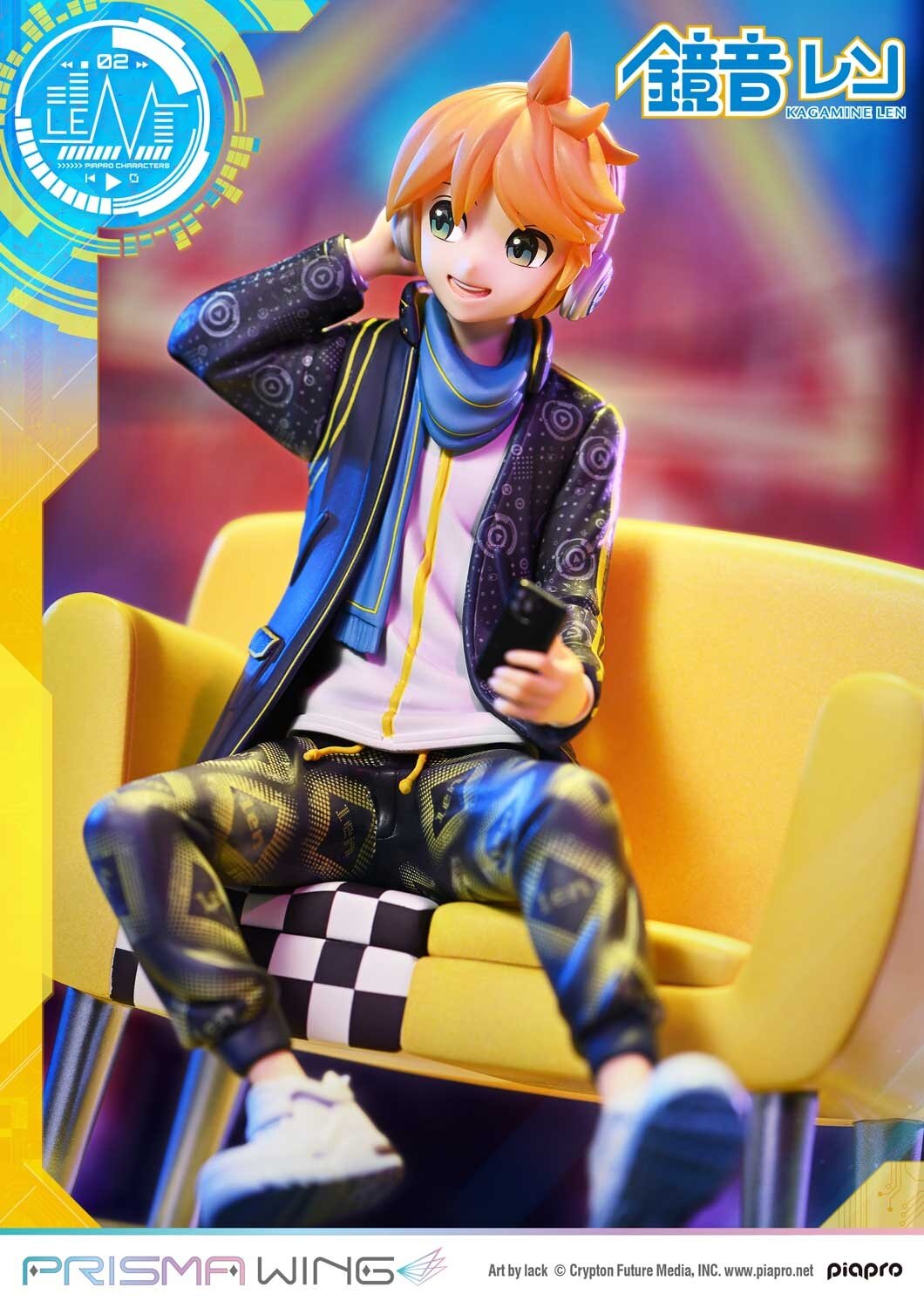 Prisma Wing Piapro Characters Kagamine Len Art by lack Bonus Edition 1/ ...