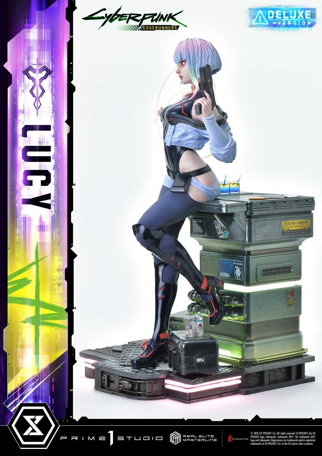 Real Elite Masterline Cyberpunk: Edgerunners Lucy 1/4 Scale Figure DX ...