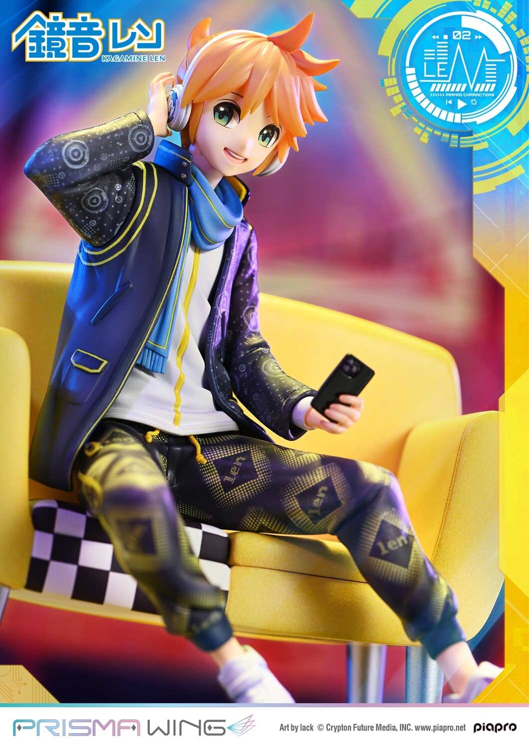Prisma Wing Piapro Characters Kagamine Len Art by lack Bonus Edition 1/ ...