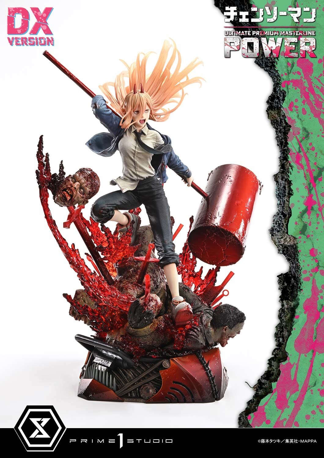 Ultimate Premium Masterline Chainsaw Man Power DX Ver. 1/4 Scale Figure - Tokyo Otaku Mode (TOM)