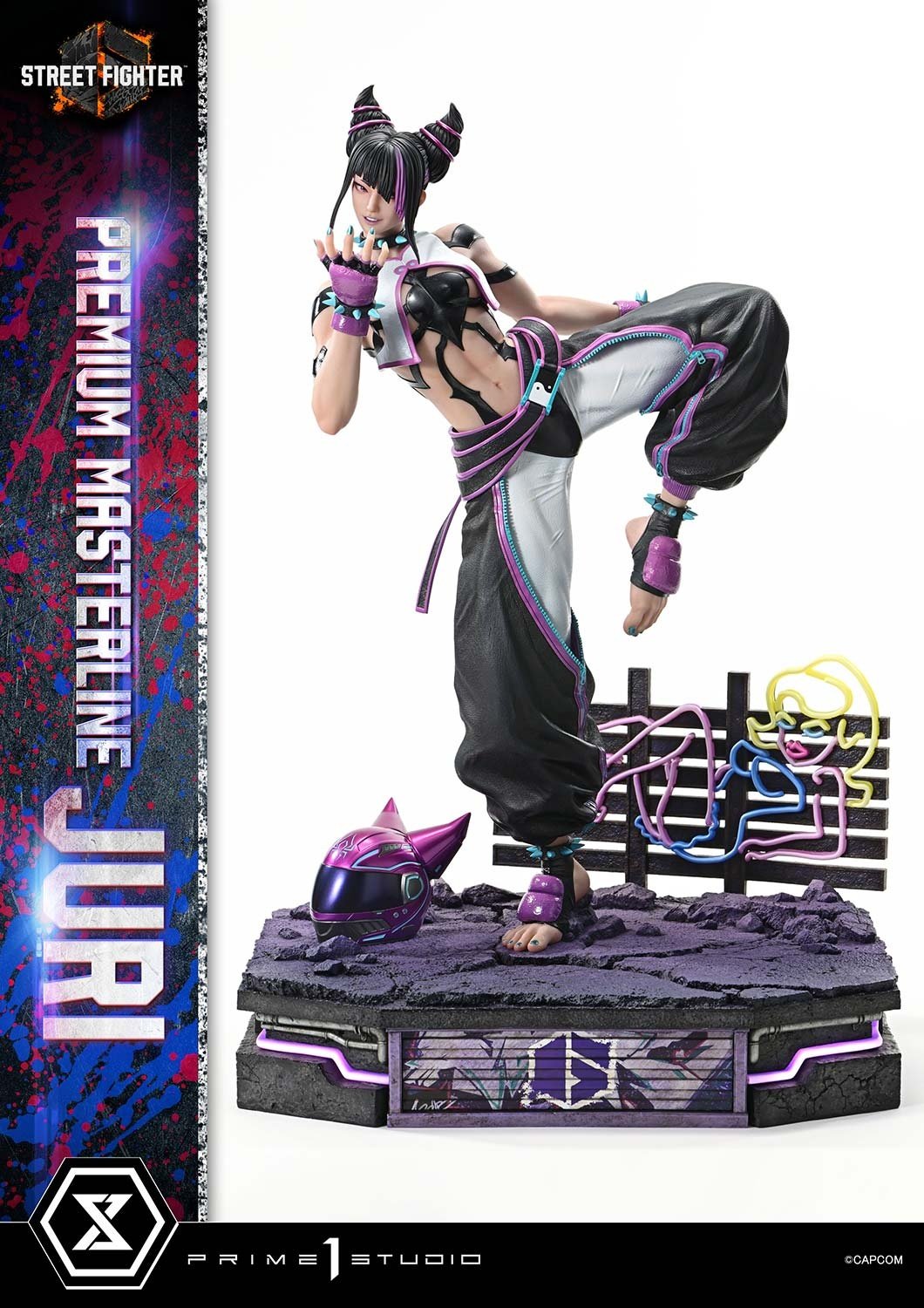 Premium Masterline Street Fighter 6 Juri 1/4 Scale Figure: Prime 1 ...