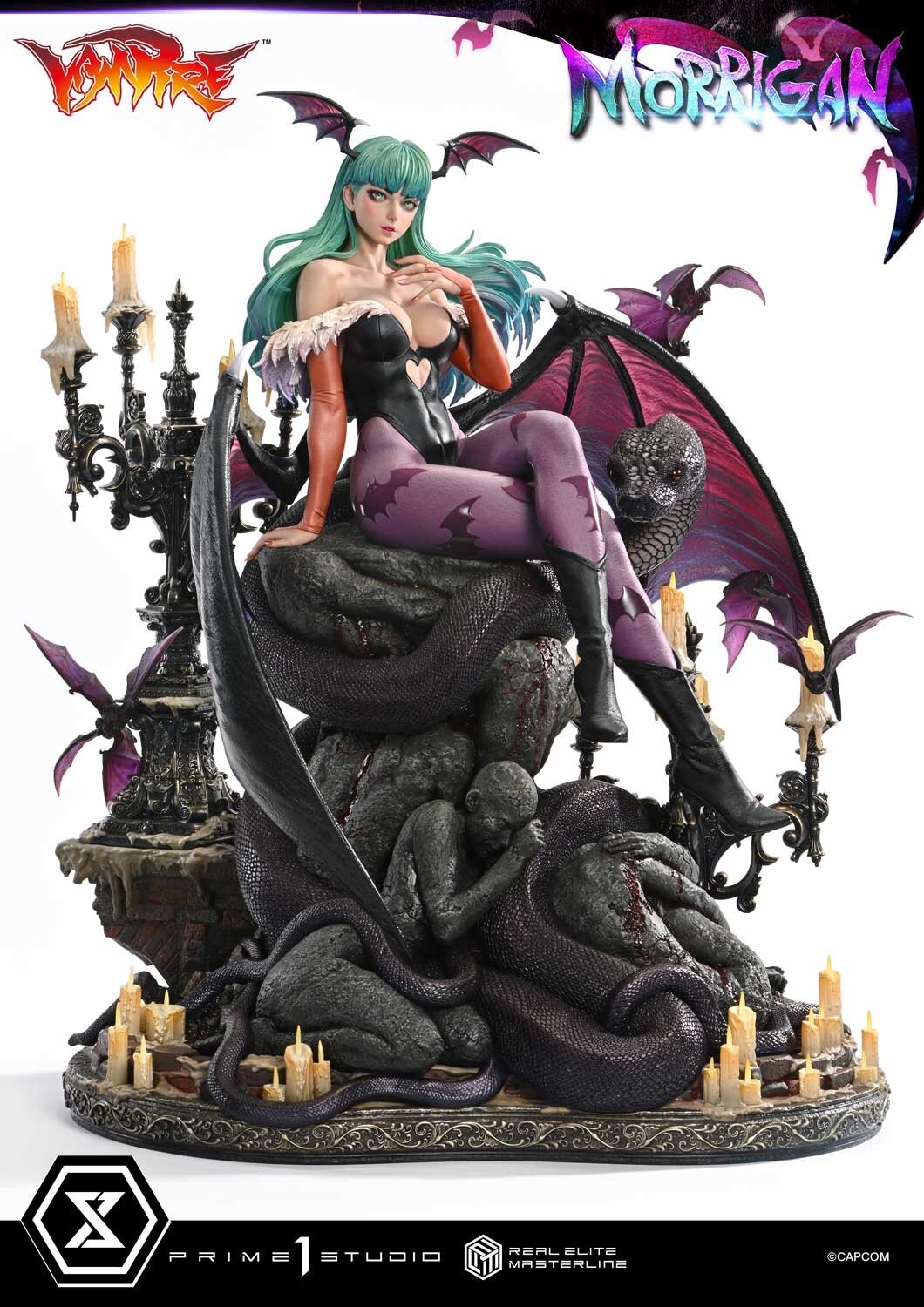 Real Elite Masterline Darkstalkers Morrigan 1/4 Scale Figure - Tokyo ...