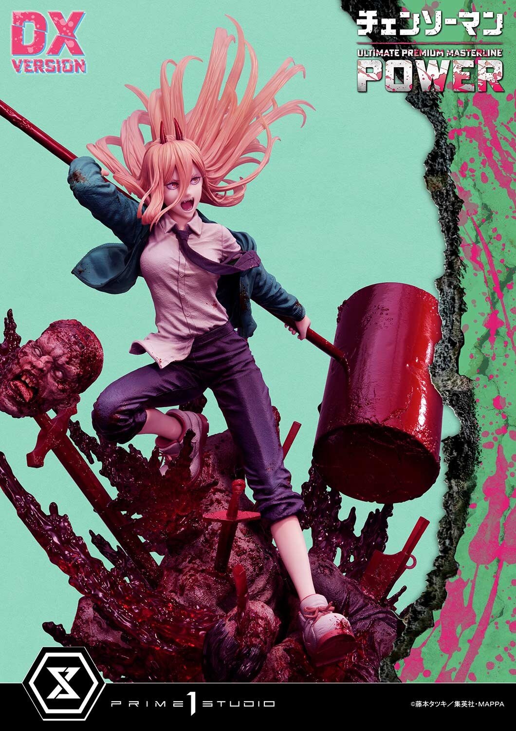 Ultimate Premium Masterline Chainsaw Man Power DX Ver. 1/4 Scale Figure - Tokyo Otaku Mode (TOM)