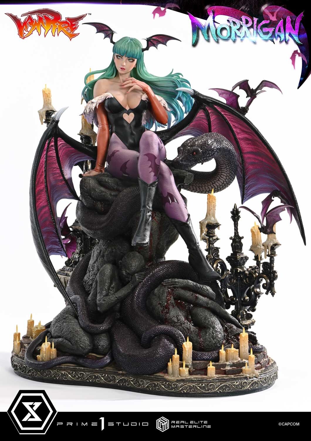 Real Elite Masterline Darkstalkers Morrigan 1/4 Scale Figure - Tokyo ...
