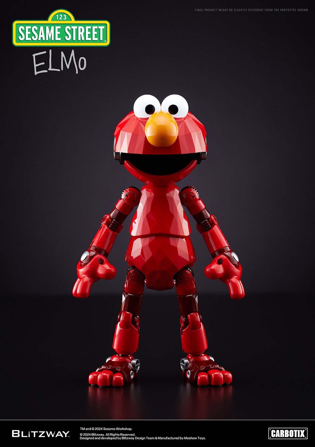 Carbotix Sesame Street Elmo: Blitzway 39% OFF - Tokyo Otaku Mode (TOM)