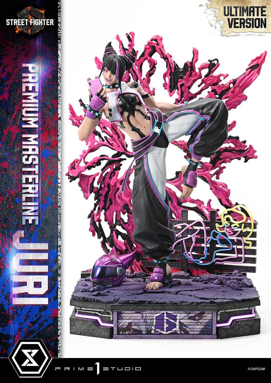 Premium Masterline Street Fighter 6 Juri 1/4 Scale Figure Ultimate ...