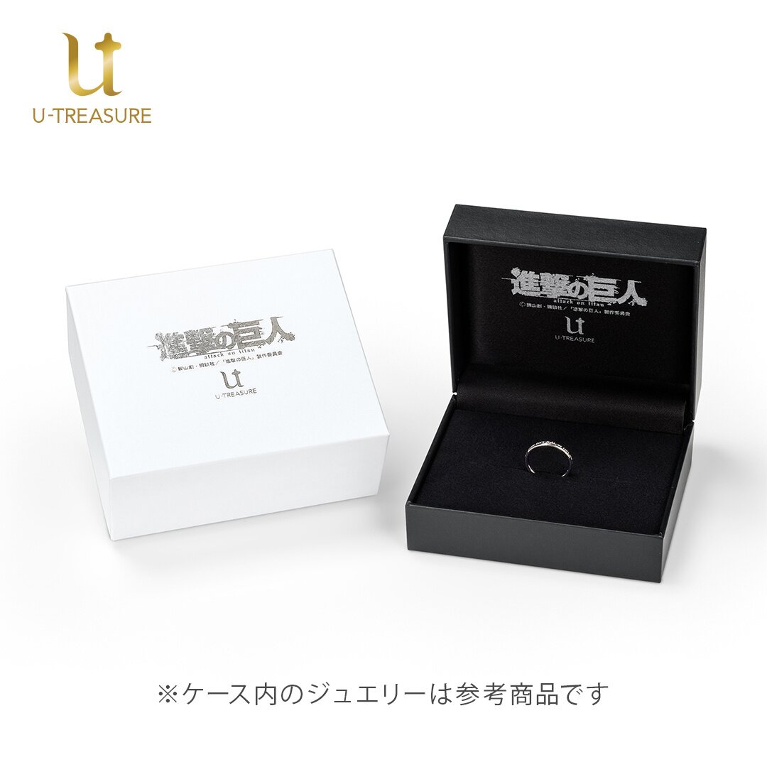 Attack on Titan Mikasa Silver Message Ring - Tokyo Otaku Mode (TOM)