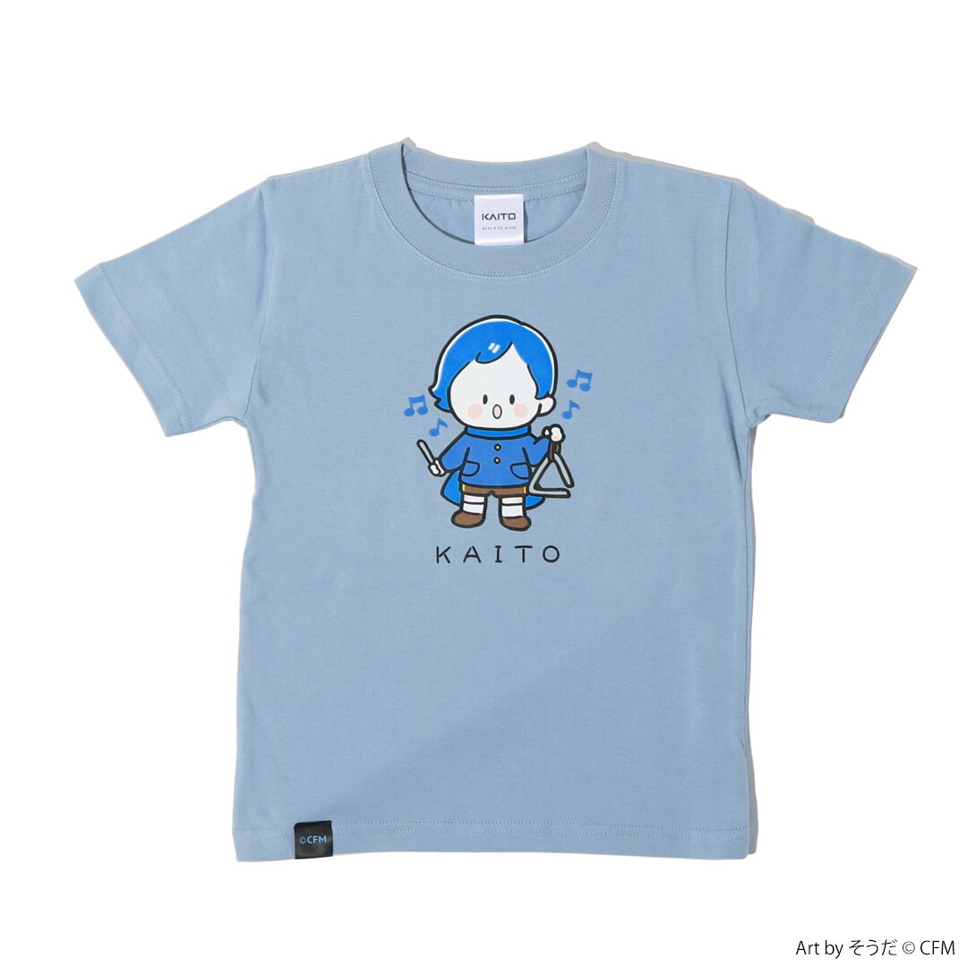 Hatsune Miku Piapro Kids! Kaito Kids' Blue T-Shirt - Tokyo Otaku Mode (TOM)