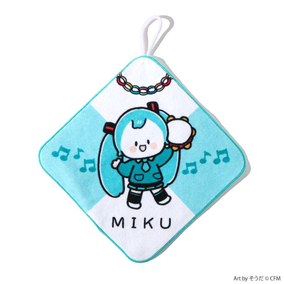 Hatsune Miku Piapro Kids! Towel Handkerchief Collection - Tokyo Otaku ...