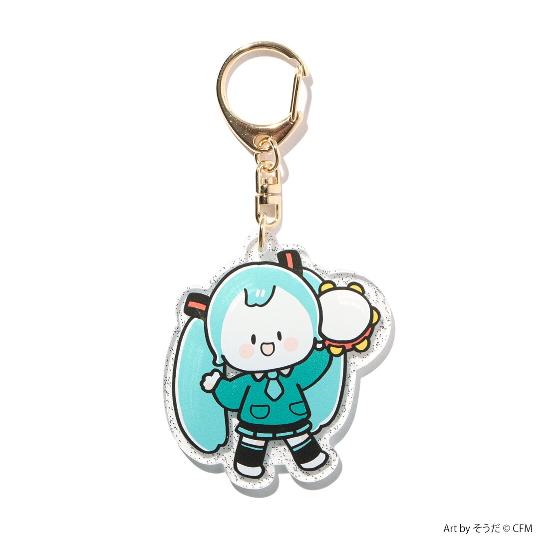 Hatsune Miku Piapro Kids! Kirakira Keychain Collection - Tokyo Otaku ...