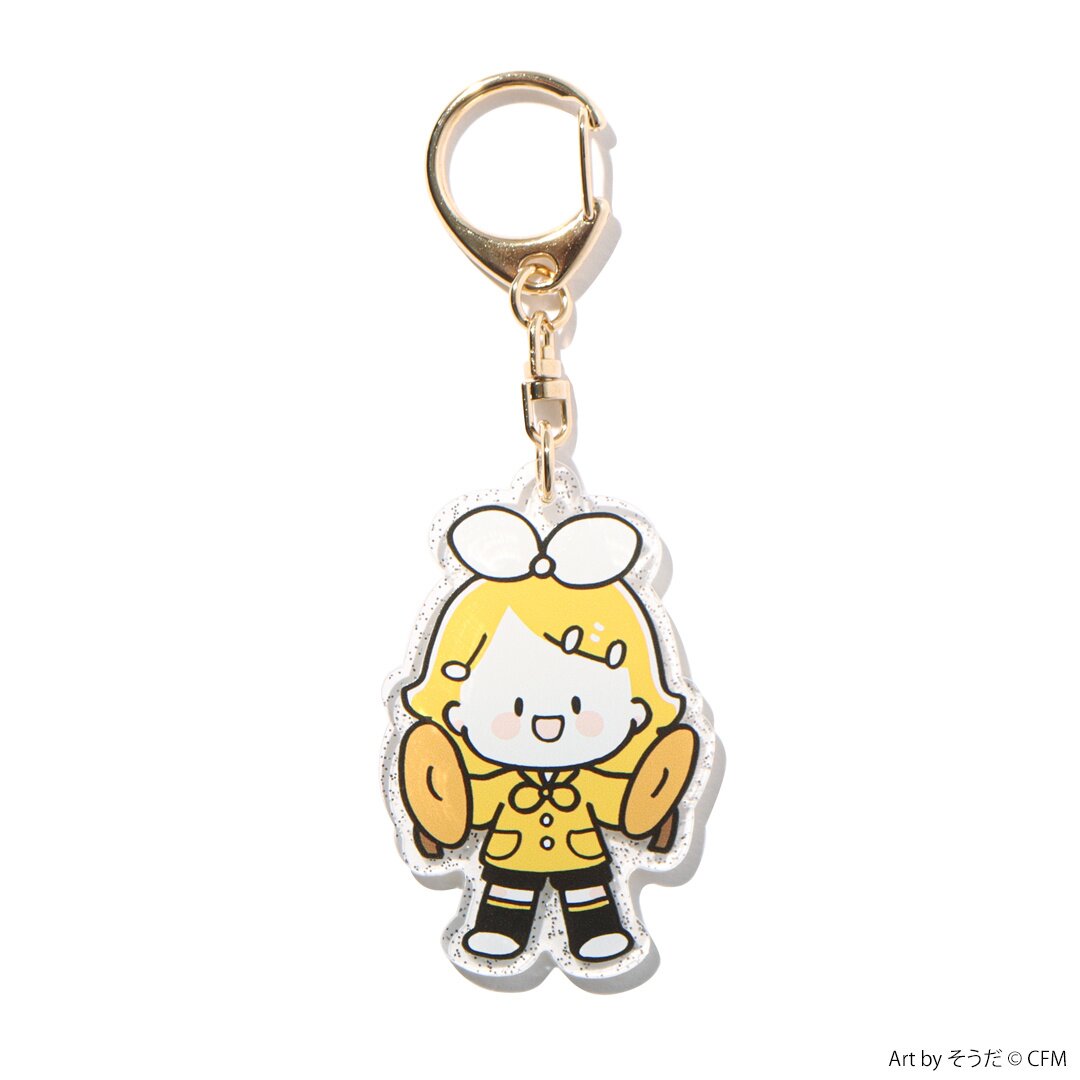 Hatsune Miku Piapro Kids! Kirakira Keychain Collection - Tokyo Otaku ...