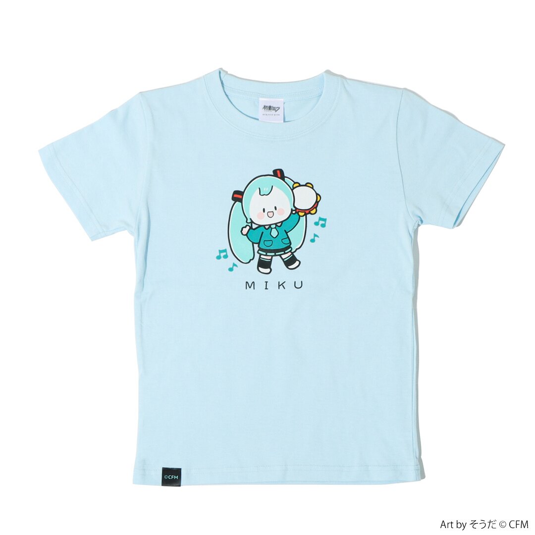 Hatsune Miku Piapro Kids! Hatsune Miku Kids' Light Blue T-Shirt - Tokyo ...