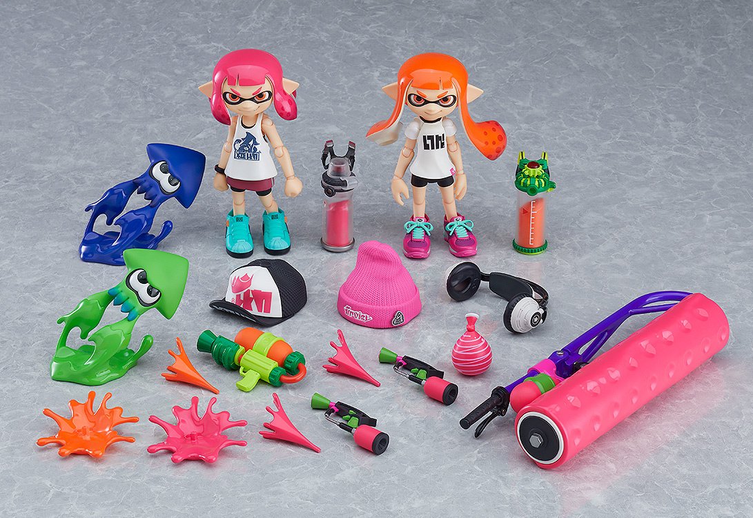 figma Splatoon Inkling Girl: DX Edition (Re-run): Good Smile Company 17 ...