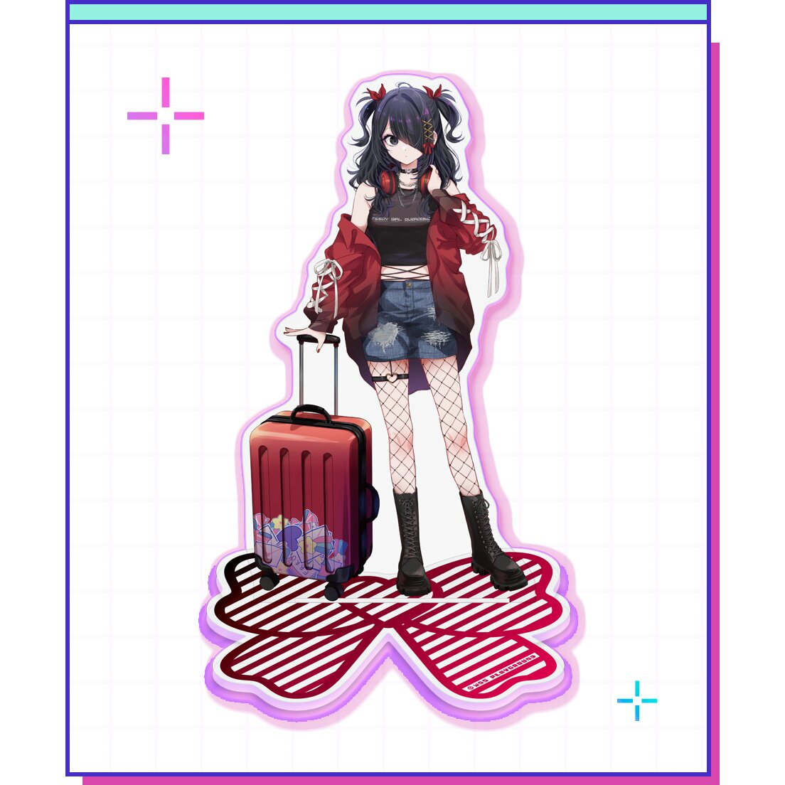 Needy Streamer Overload East and West Key Visual Acrylic Stand - Tokyo ...