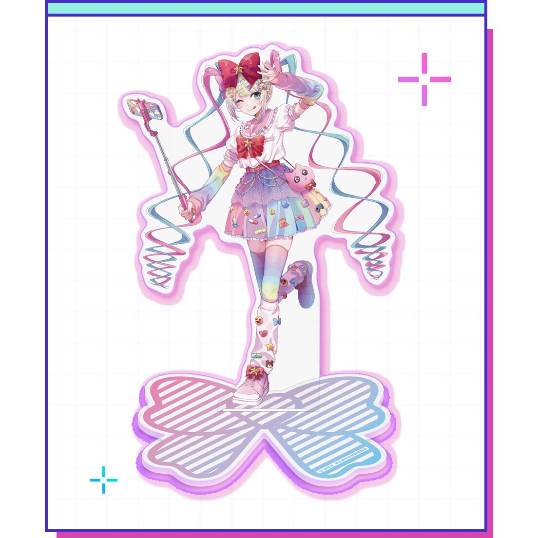 Needy Streamer Overload East and West Key Visual Acrylic Stand - Tokyo ...