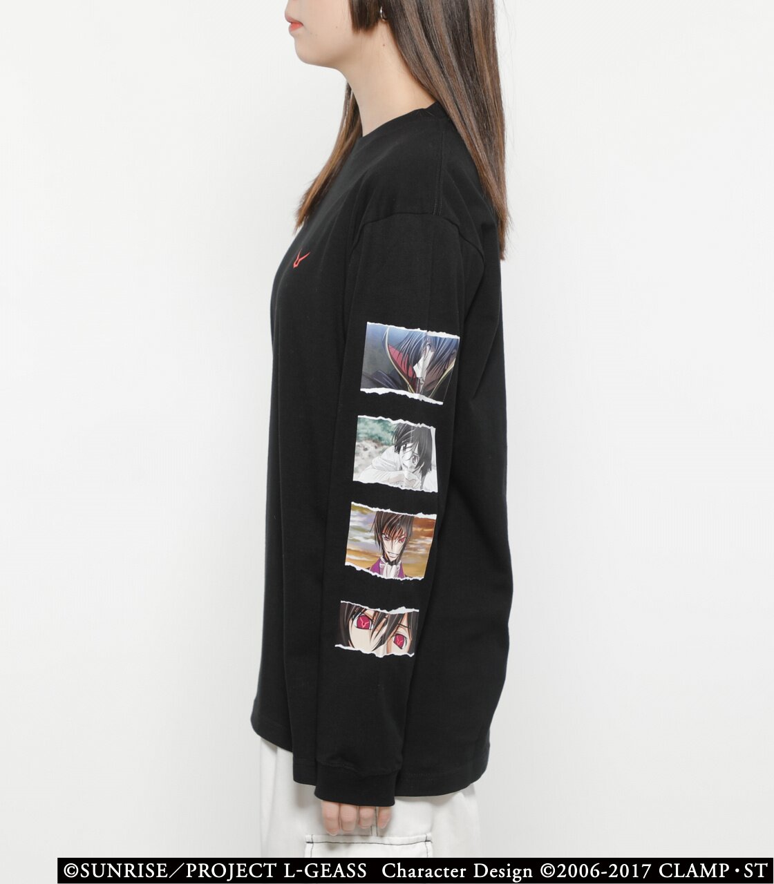 Code Geass Lelouch to Suzaku no Ayumi Black Long Sleeve T-Shirt - Tokyo ...