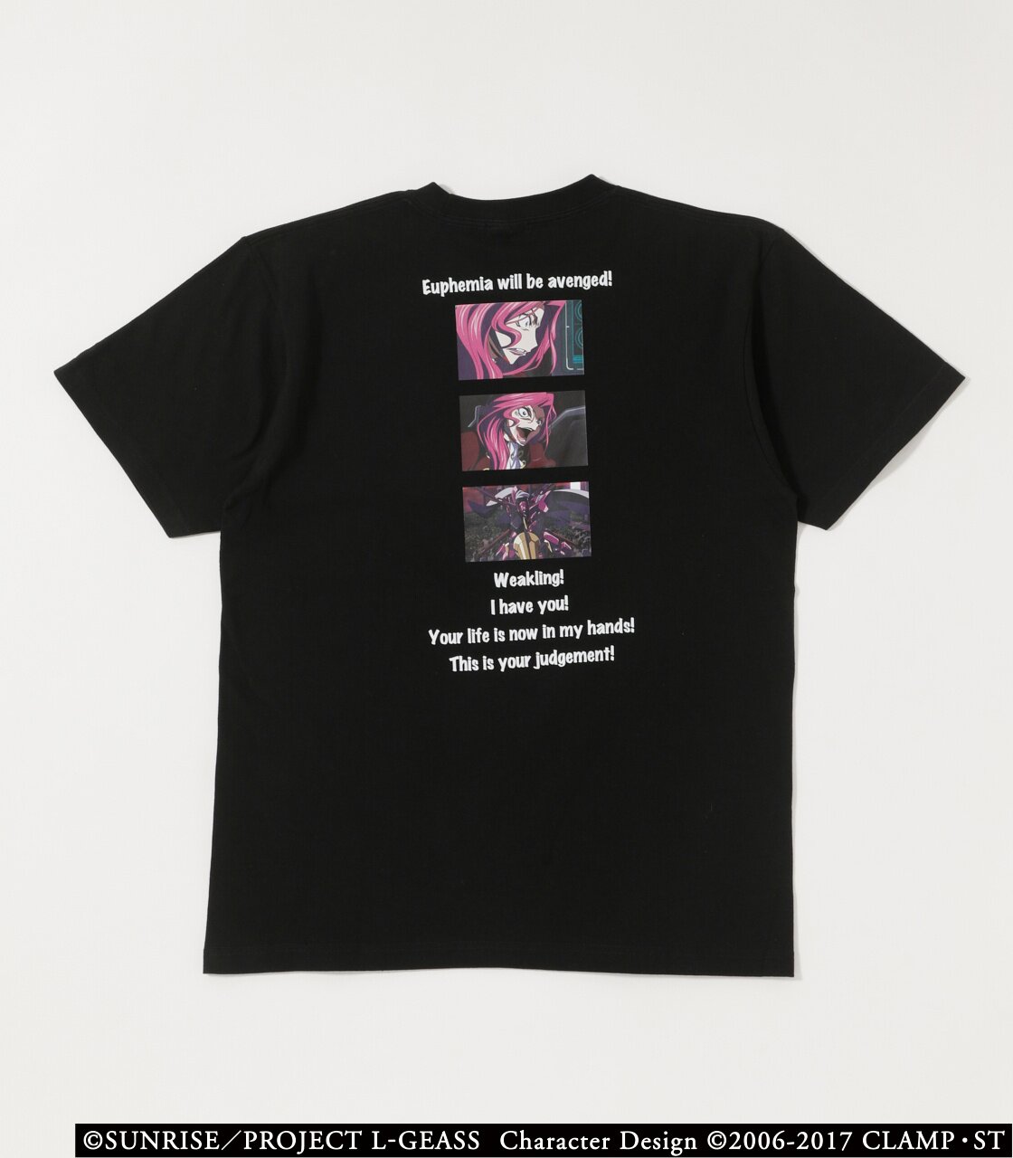 Code Geass: Lelouch of the Rebellion C.C. Euphemia no Kataki Black T ...