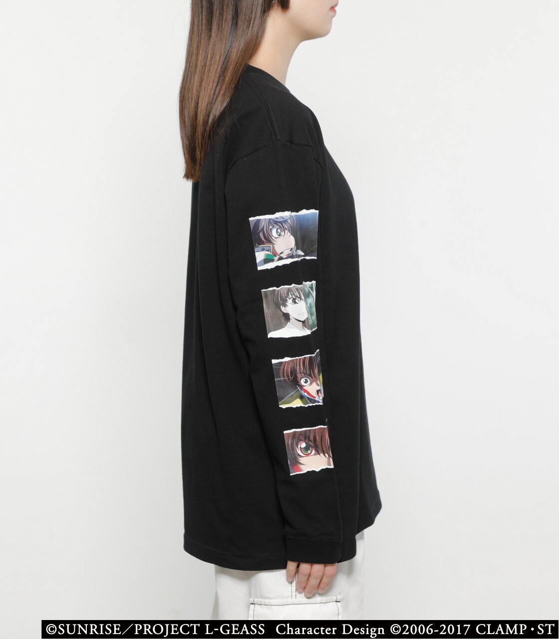 Code Geass Lelouch to Suzaku no Ayumi Black Long Sleeve T-Shirt - Tokyo ...