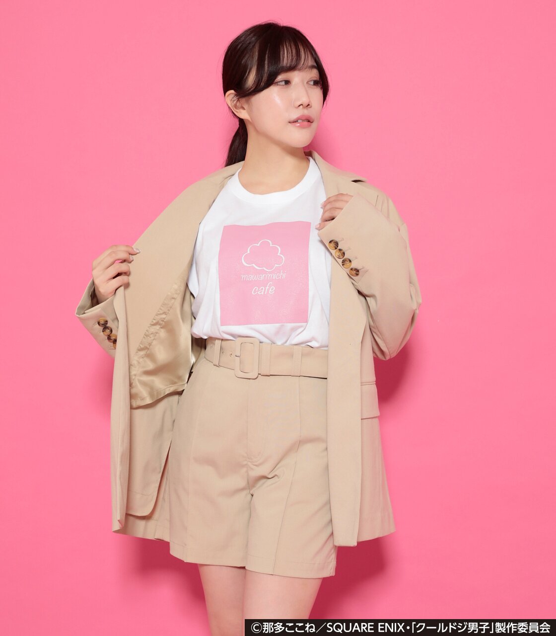 Play It Cool Guys Mawarimichi Cafe Takayuki Mima Pink T-Shirt: Baroque ...
