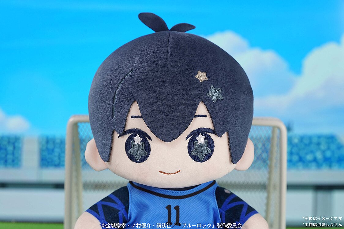 Blue Lock Huggy Doll Plushie Yoichi Isagi/Meguru Bachira/Hyoma Chigiri ...