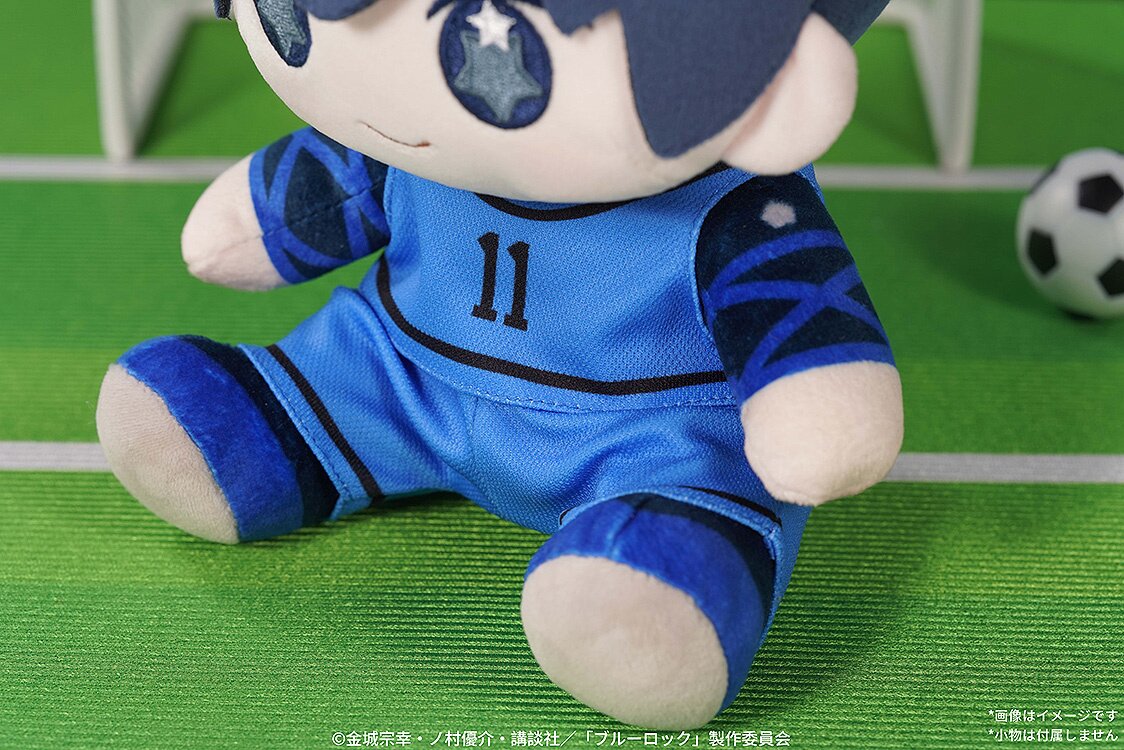 Blue Lock Huggy Doll Plushie Yoichi Isagi/Meguru Bachira/Hyoma Chigiri ...