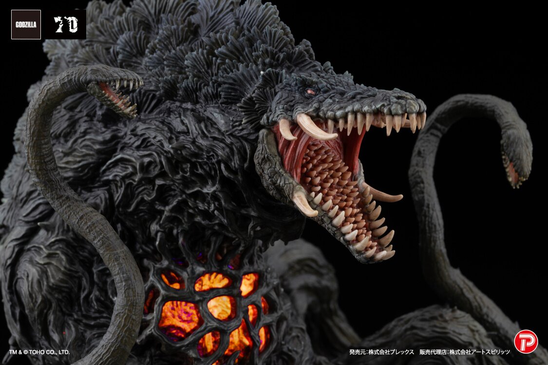 Hyper Modeling EX Biollante: Black Light Ver. Non-Scale Figure 18% OFF ...