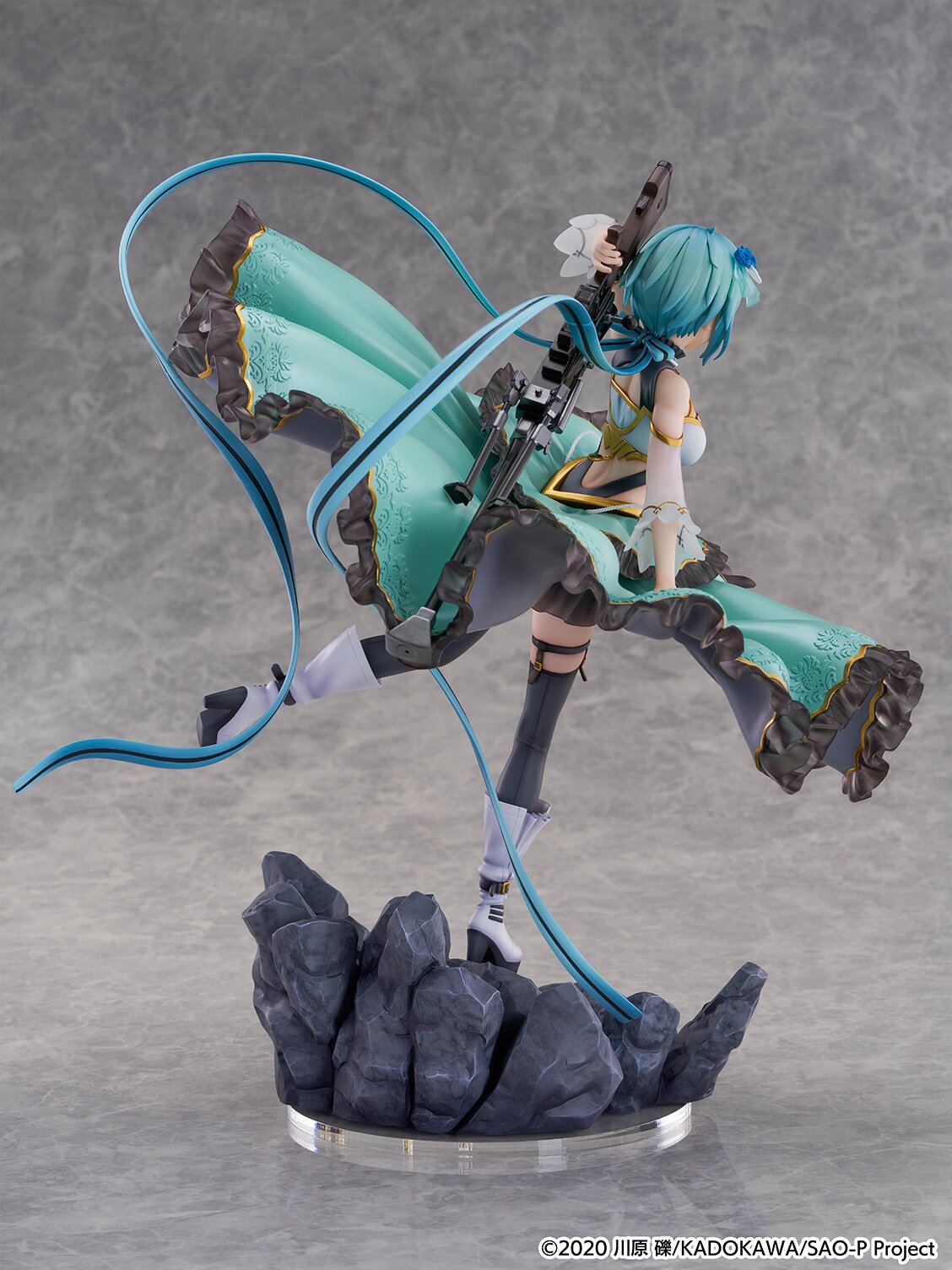 Sword Art Online Sinon: Crystal Dress Ver. 1/7 Scale Figure: CyberZ 15% ...
